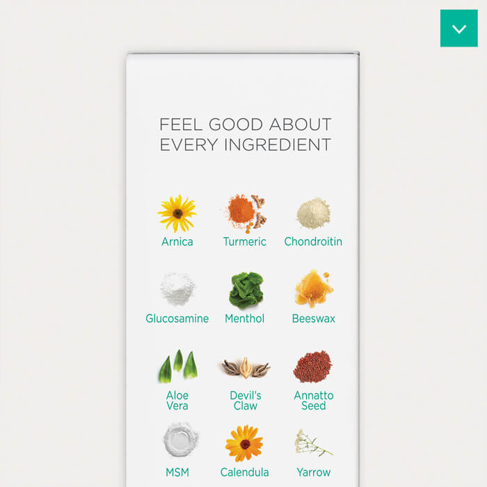 Ingredients from The Feel Good Lab
